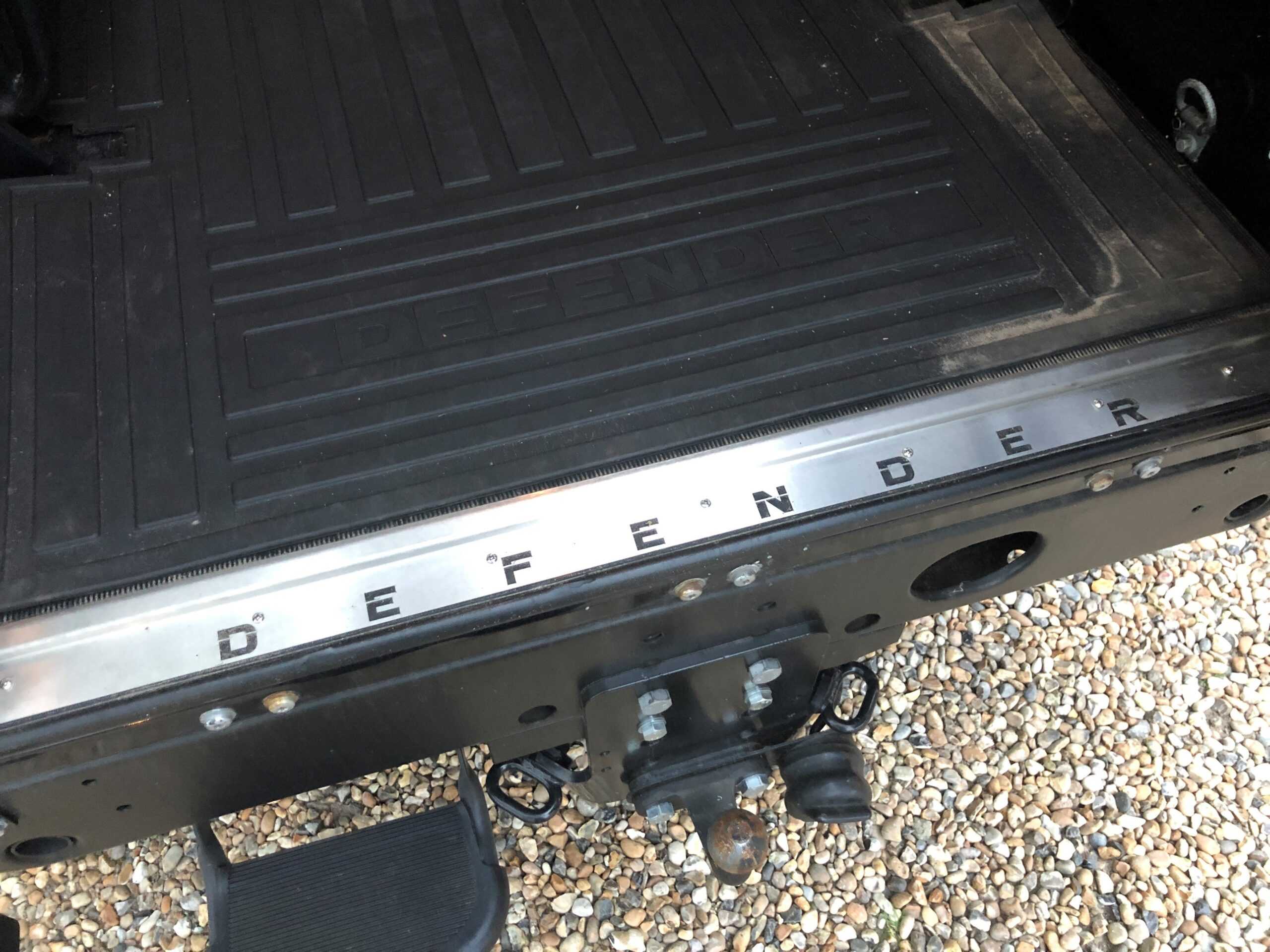 Land Rover Defender 110 Rear Door Step Metalwork Replacement - My Car ...